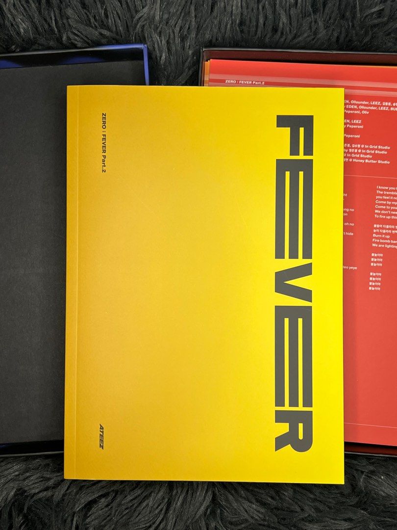 (WTS) ATEEZ - ZERO : FEVER Part.2 ALBUM CD BOOKLET UNSEALED, Hobbies ...