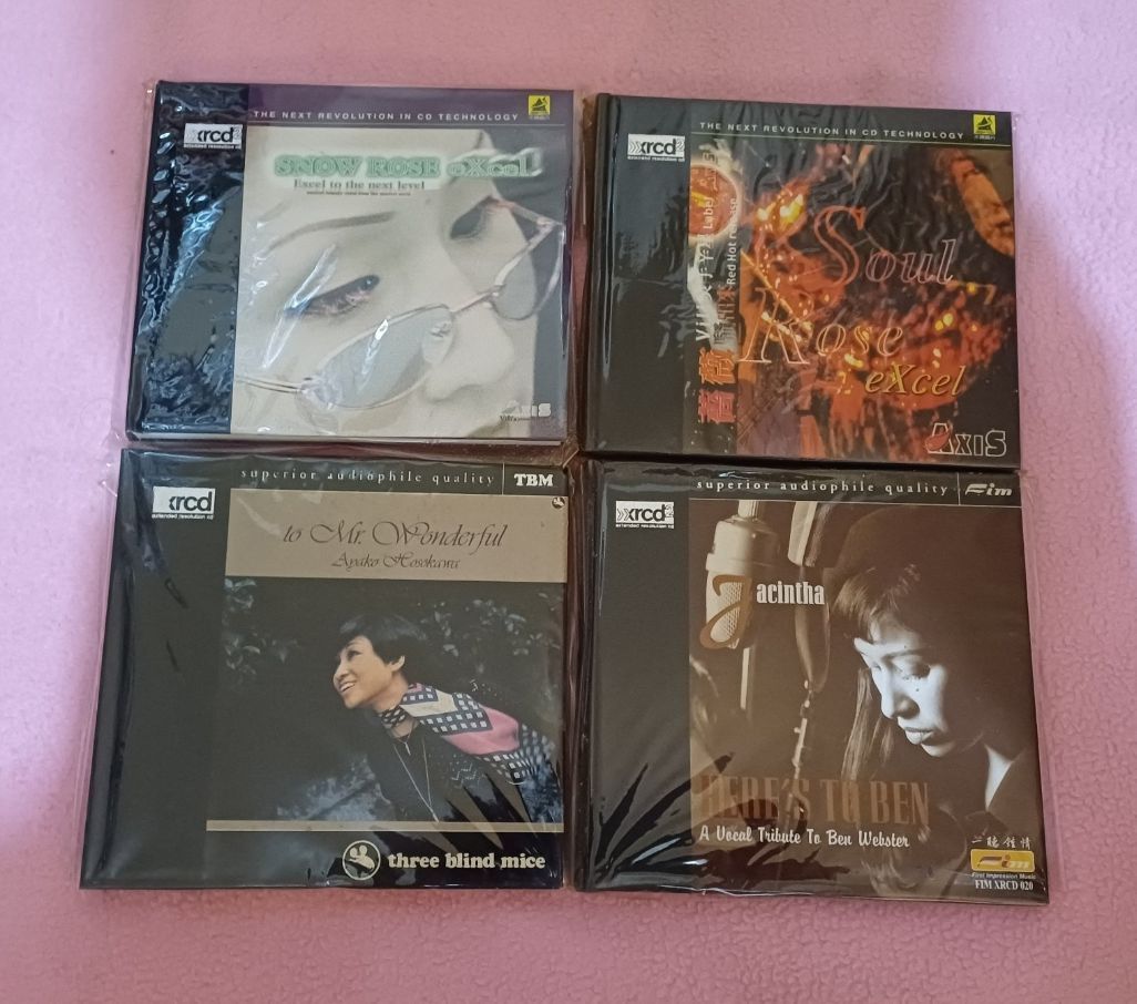 XRCD Audiophile Ayako Hosokawa (Three Blind Mice), Jacintha, SNOW ROSE ...