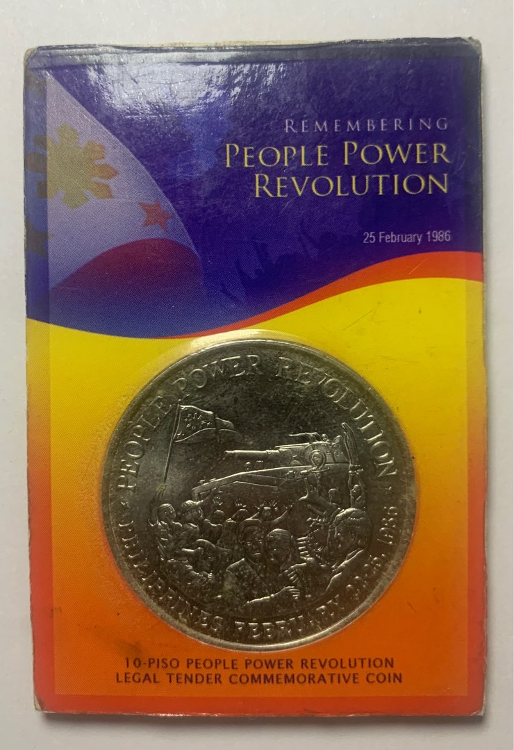1988 10 piso People Power Revolution - BUYING, Hobbies & Toys ...