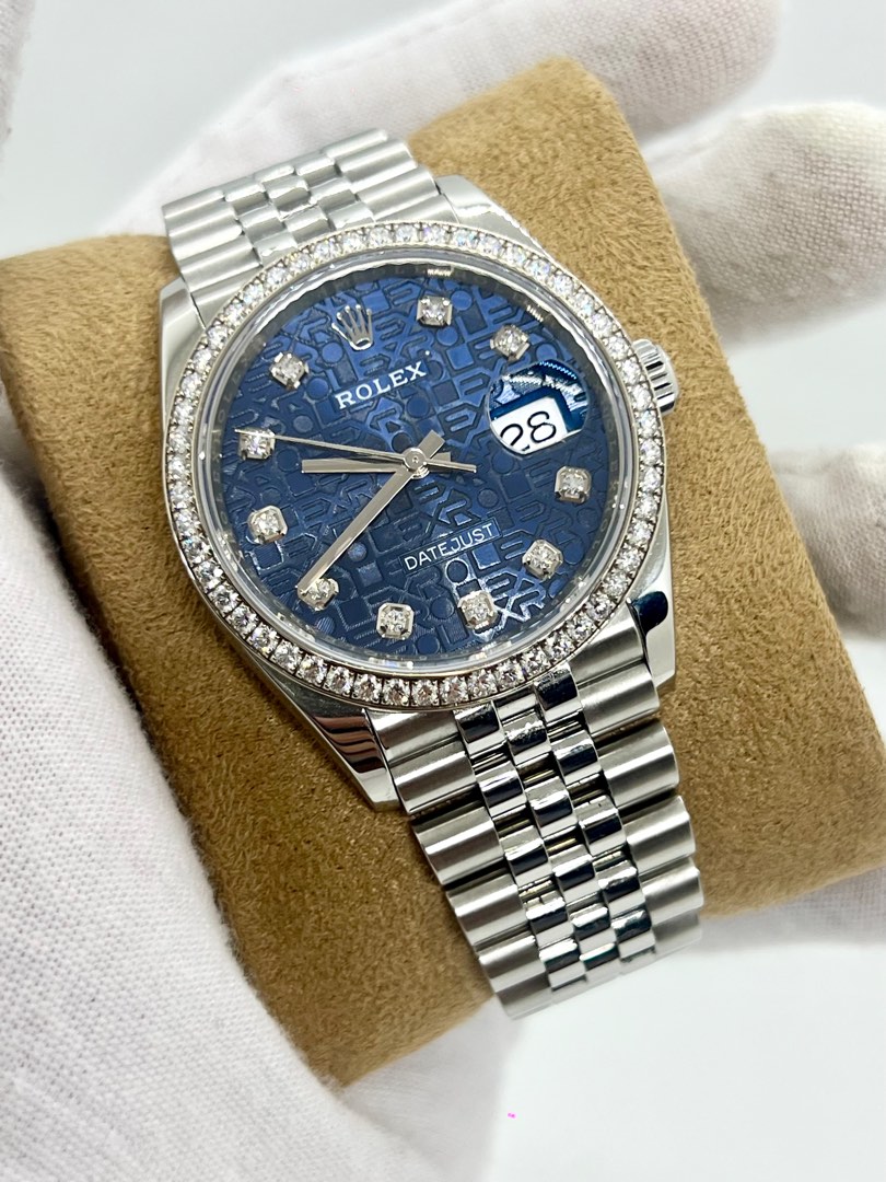 2021 Rolex Datejust Anniversary Computer Face Blue Dial RBR 36mm ...