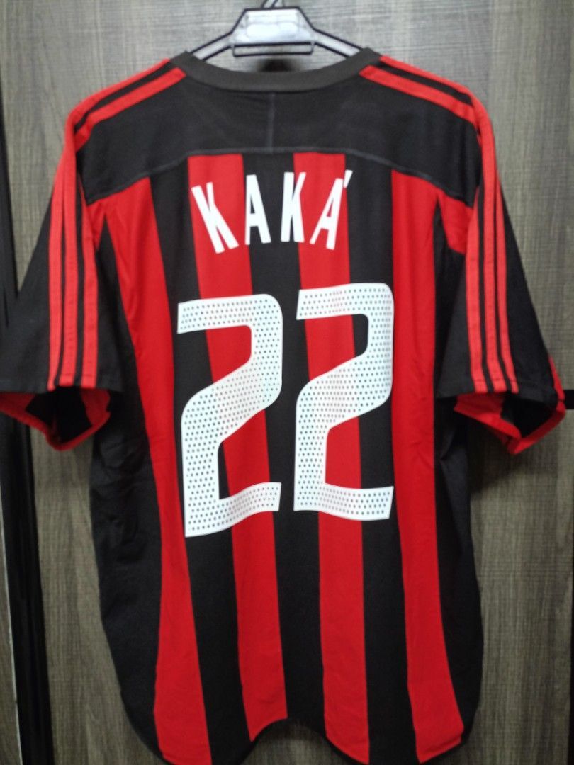 #22 Ricardo Kaka Ac milan home player version 2003-04 soccer/football ...