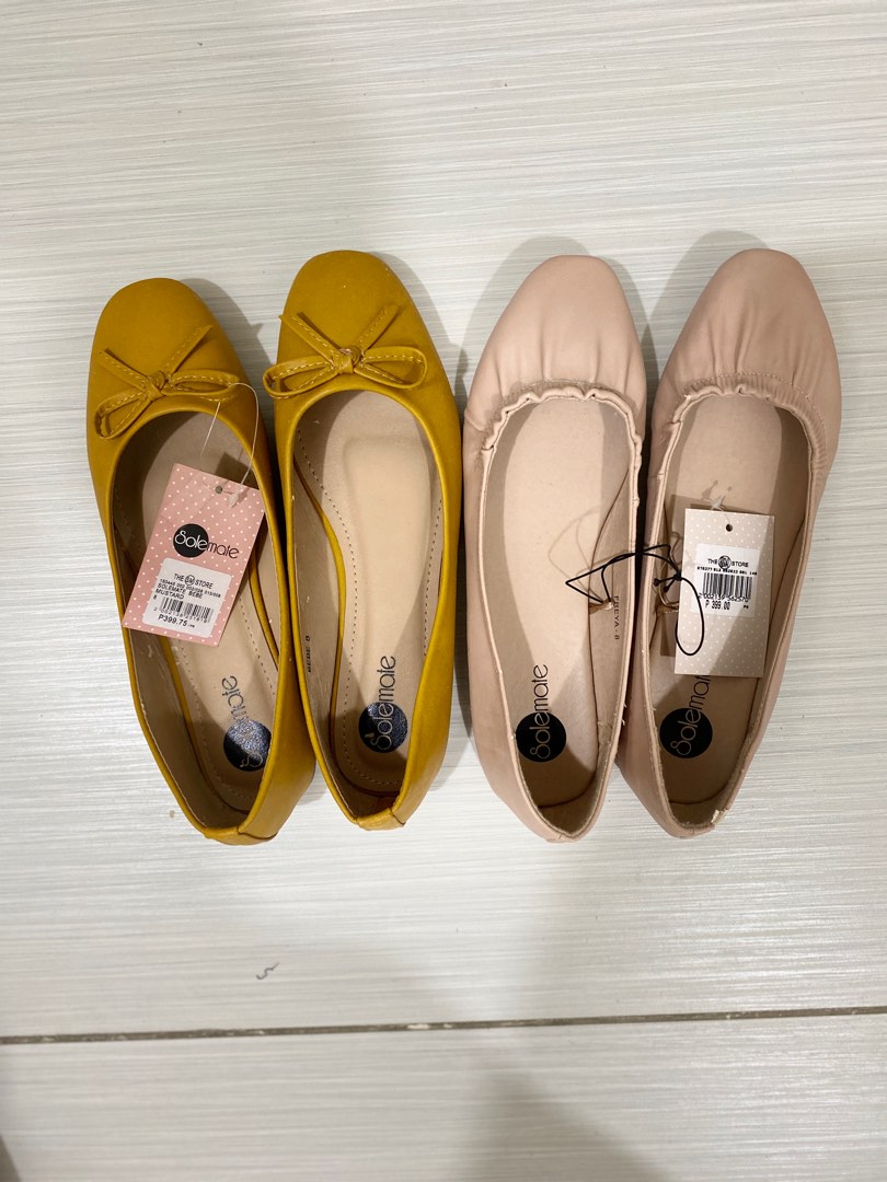 2 Brand new Solemate falt shoes for 180 or 99 pesos each, Women's ...