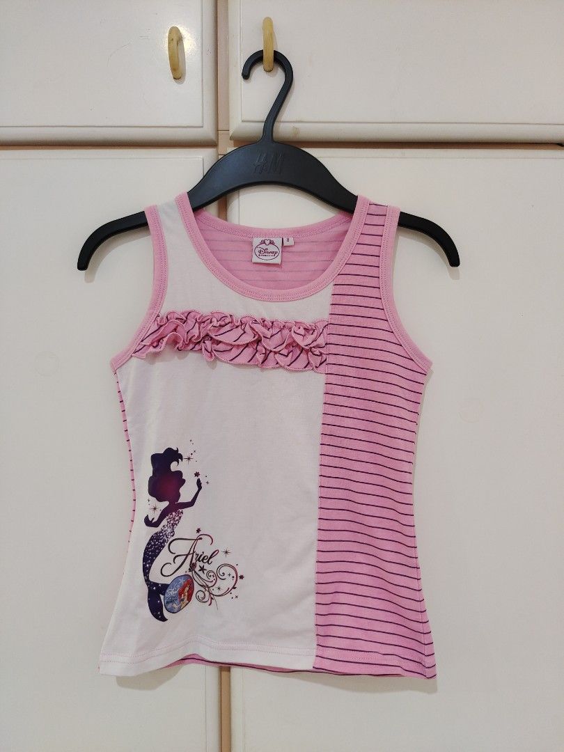 (8-9yo) Disney Princess Cotton Top, Babies & Kids, Babies & Kids ...