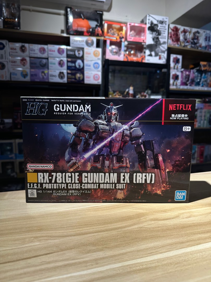 ‼️觀塘門市現貨‼️ Bandai gunpla 1/144 Netflix 高達 HG, 興趣及遊戲, 玩具 & 遊戲類 - Carousell