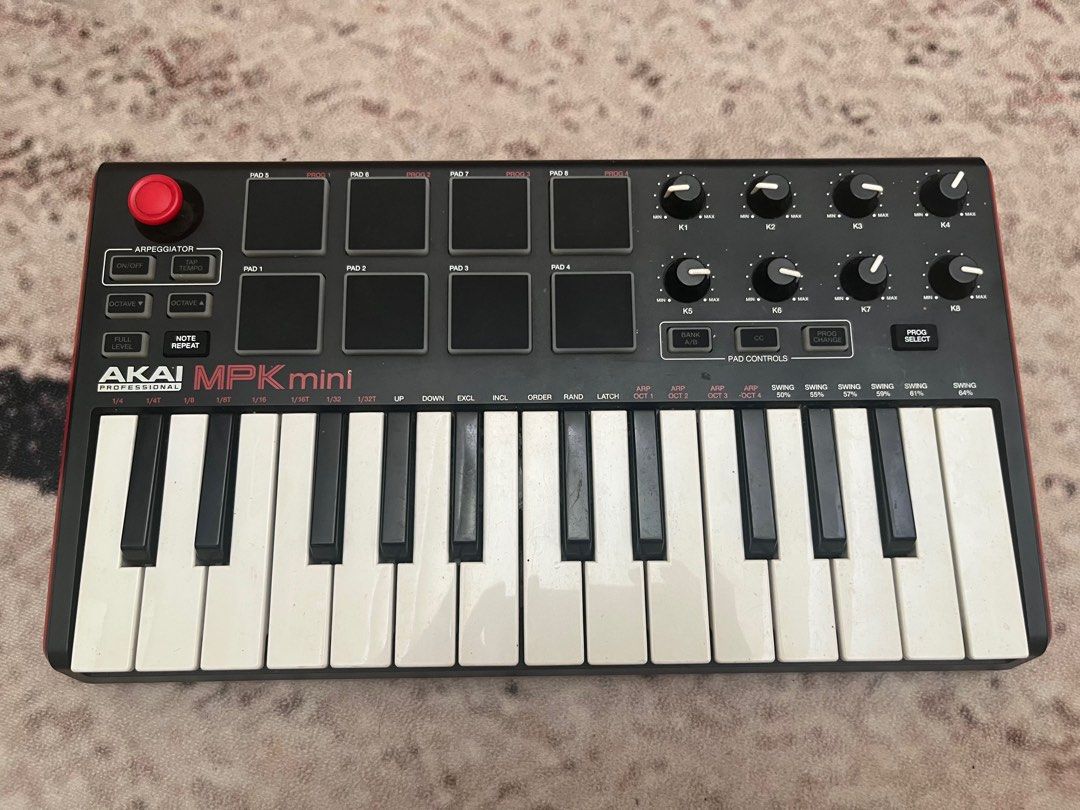 Akai Mpk Mini Mk2, Hobbies & Toys, Music & Media, Musical Instruments ...