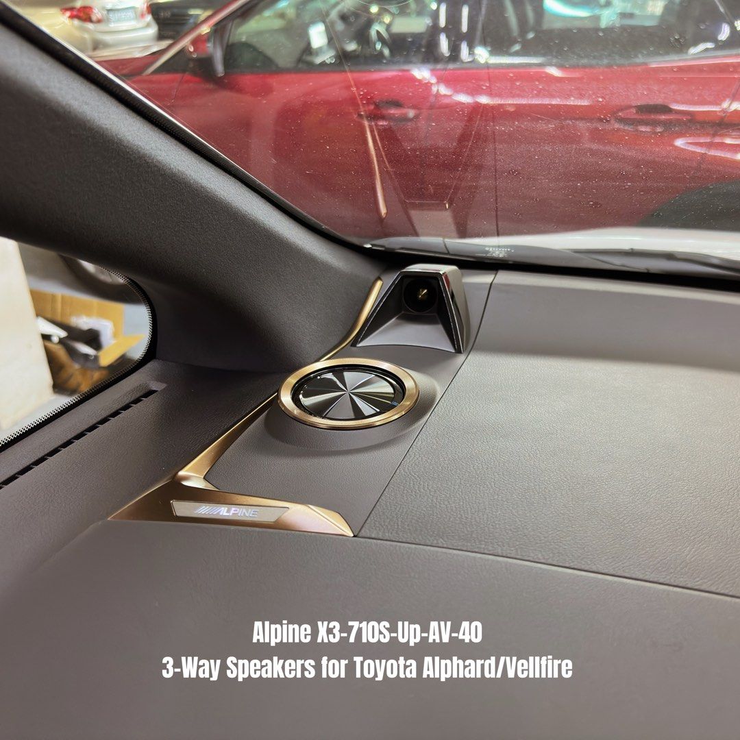 Alpine x3-710s-lup-av-40 for Toyota Alphard/Vellfire 40series Plug ...