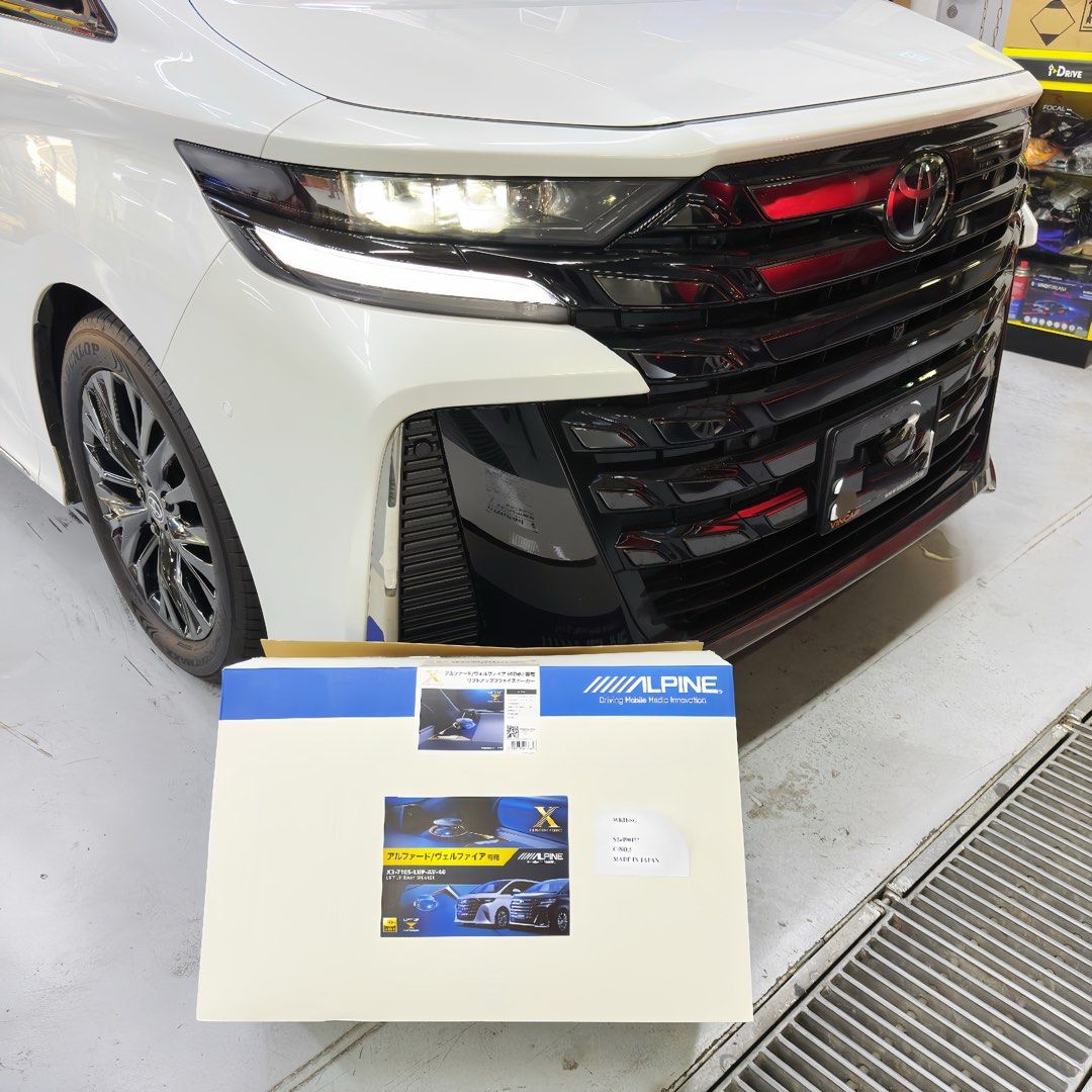 Alpine x3-710s-lup-av-40 for Toyota Alphard/Vellfire 40series Plug ...
