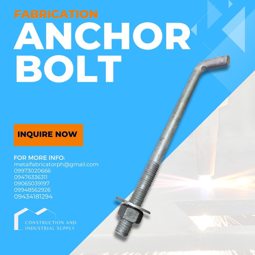 Anchor Bolt | Base Plate | MS Plate | Dyna Bolt | Stud Bolt | Deformed ...