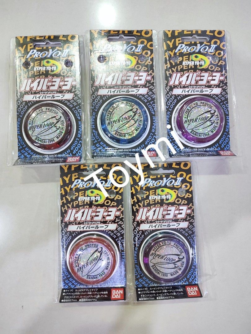 Bandai Vintage 1998 Hyper loop Hyperyoyo Yomega Yoyo USA, Hobbies ...