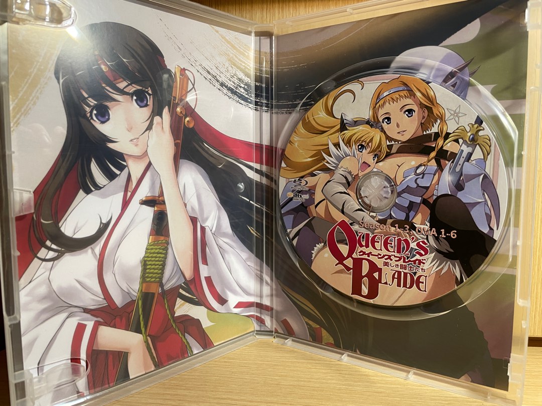 BD 中字 Blu-ray 女王之刃 Season 1-3, OVA 1-6, 興趣及遊戲, 音樂、樂器 & 配件, 音樂與媒體 - CD 及 DVD - Carousell