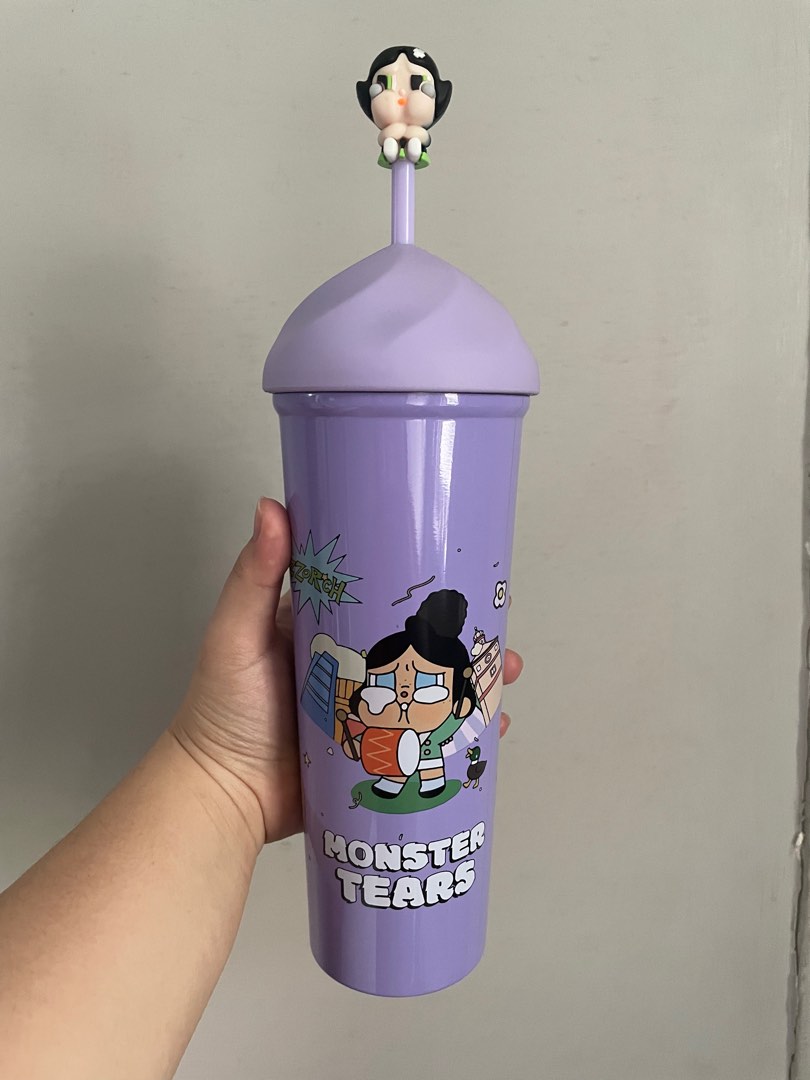 BKK TUMBLR LABUBU ICE CREAM PURPLE, Kitchen & Appliances di Carousell