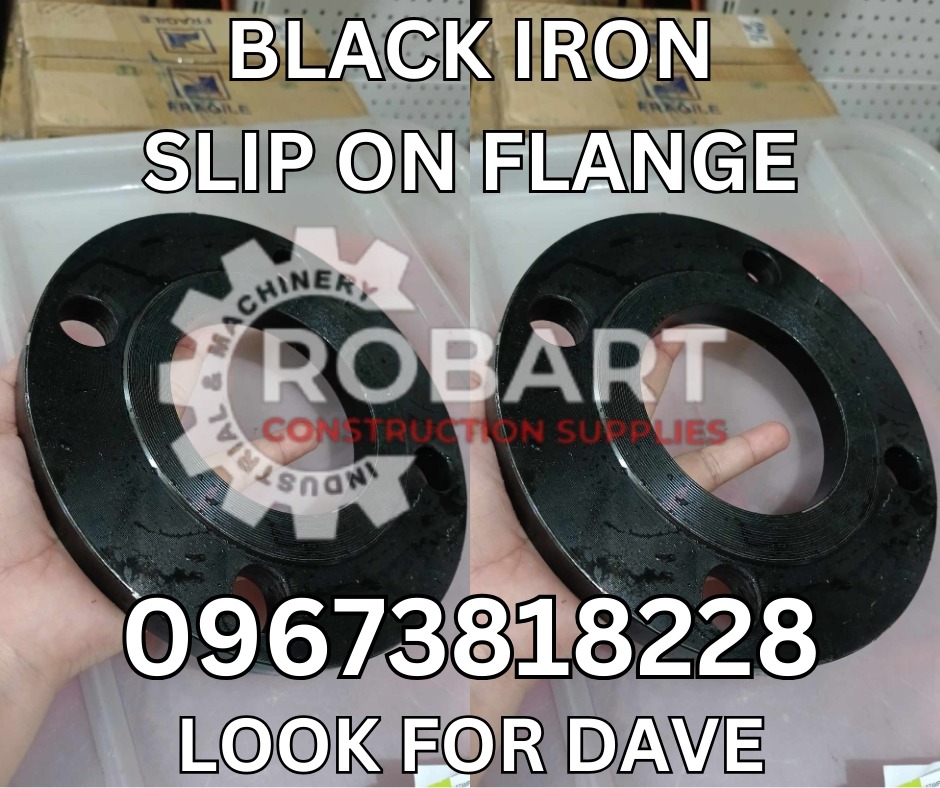 BLACK IRON SLIP ON FLANGE, Commercial & Industrial, Industrial ...