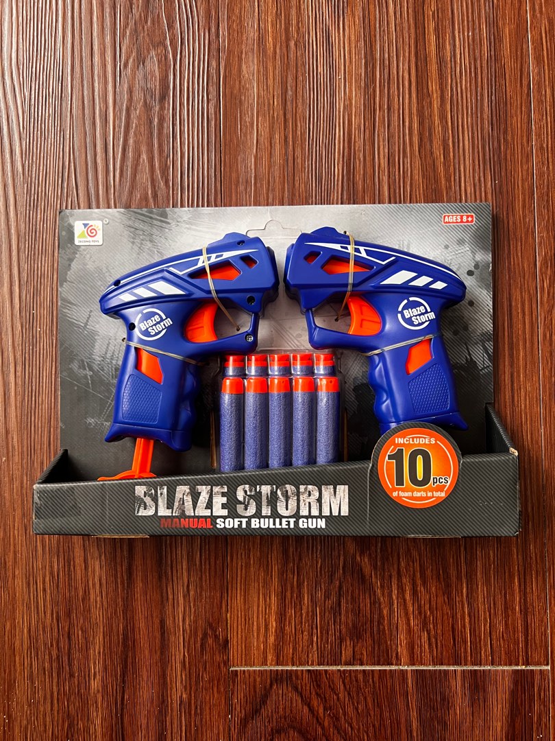 Blazer Storm Manual Soft Bullet Gun, Hobbies & Toys, Toys & Games on ...