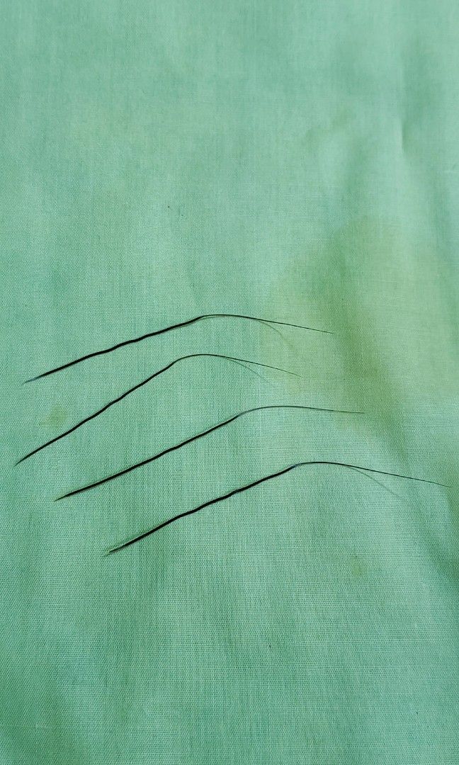 Bulu perindu emas sepasang 100% asli sesuai letak dalam dompet, Hobbies ...