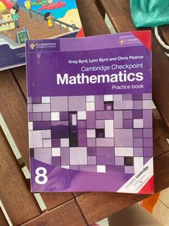 Cambridge Checkpoint Mathematics Practice Book 8, Hobbies & Toys, Books ...