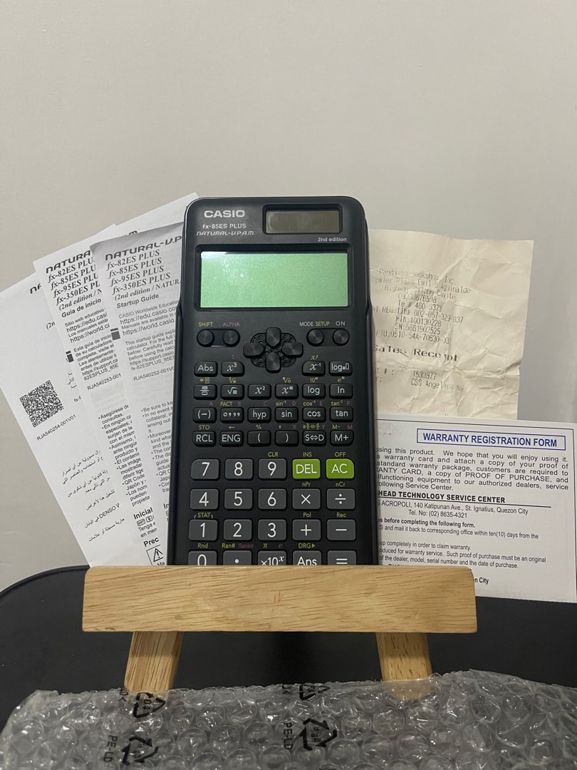 Casio fx-85ES PLUS (2nd Edition) Scientific Calculator, Computers ...