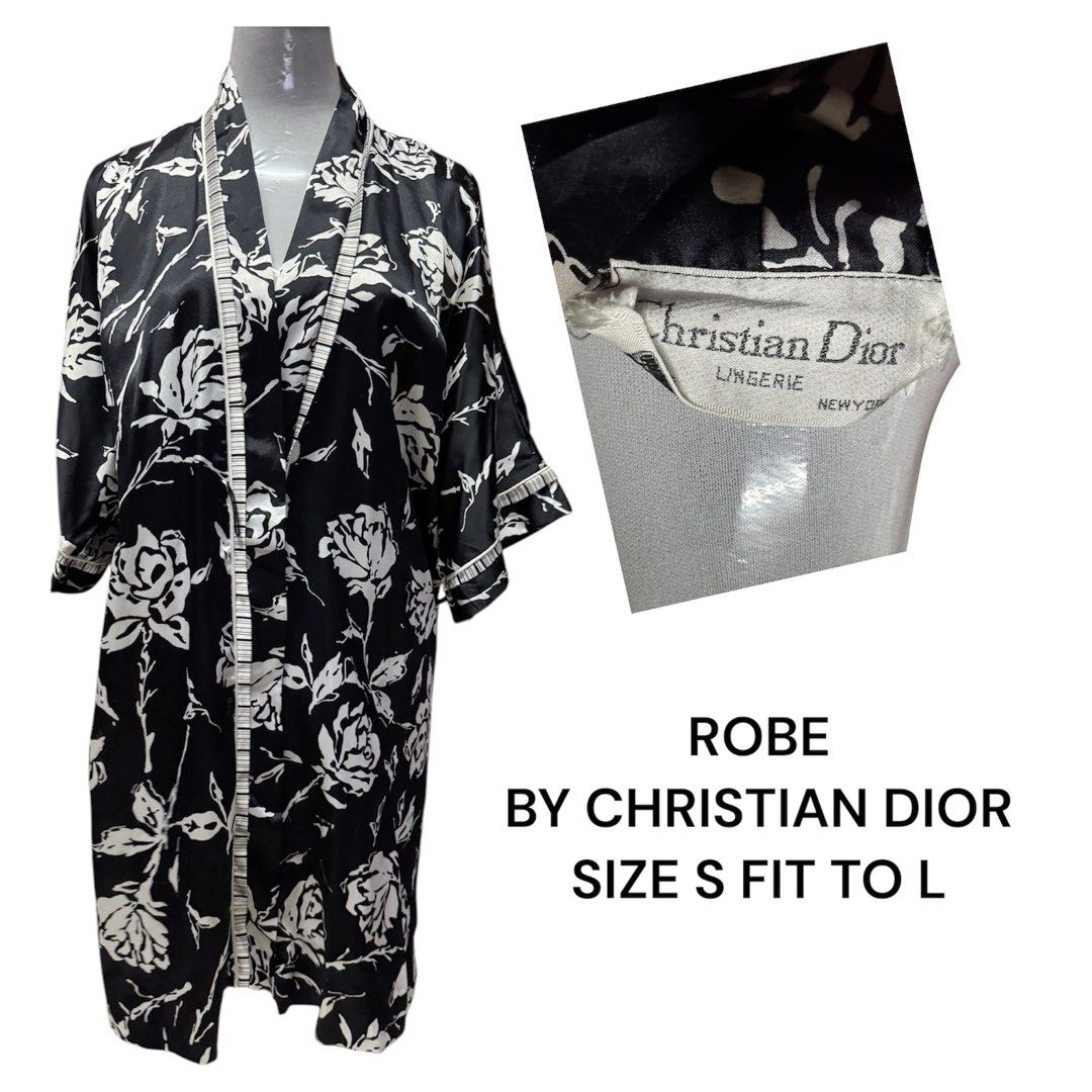 Christian Dior Robes, Women's Fashion, New Undergarments & Loungewear ...