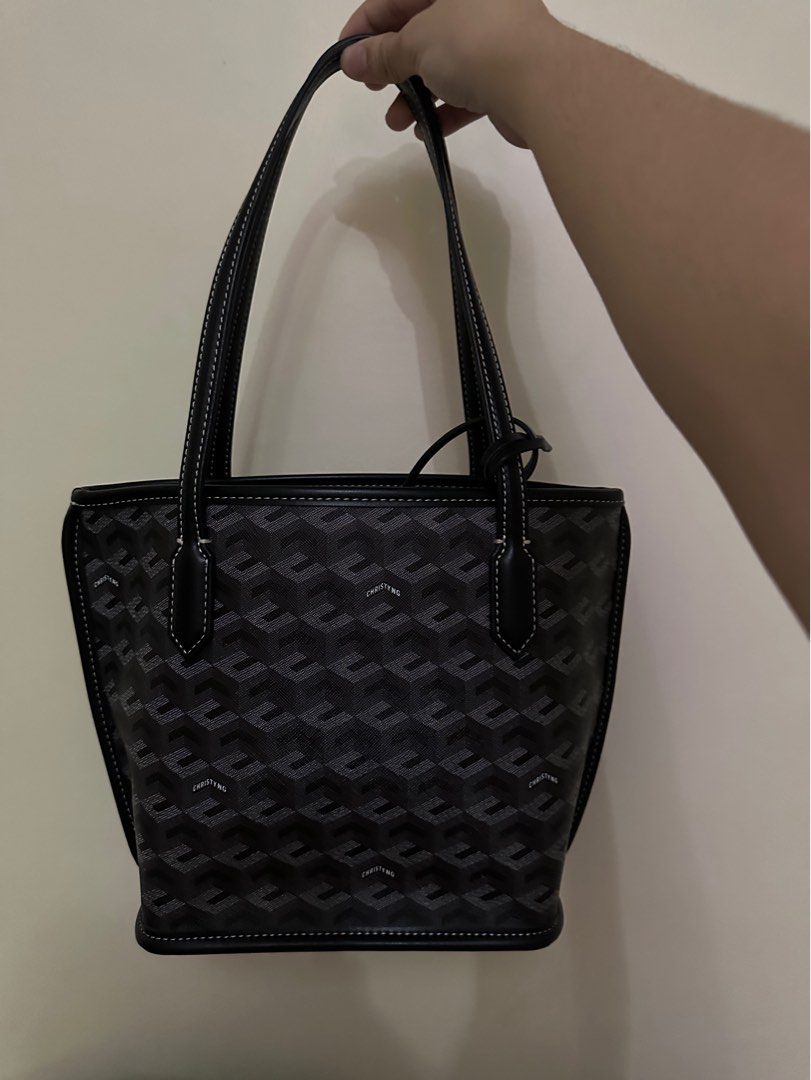 Christy Ng - Mini Russo Tote in Black, Luxury, Bags & Wallets on Carousell