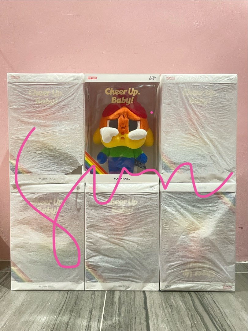 CRYBABY CHEER UP, BABY! SERIES-Plush Doll, Hobbies & Toys, Toys & Games ...
