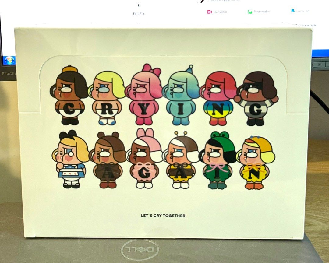 Crybaby Crying Again Whole set | Pop mart | Labubu | Zimomo | Hirono ...