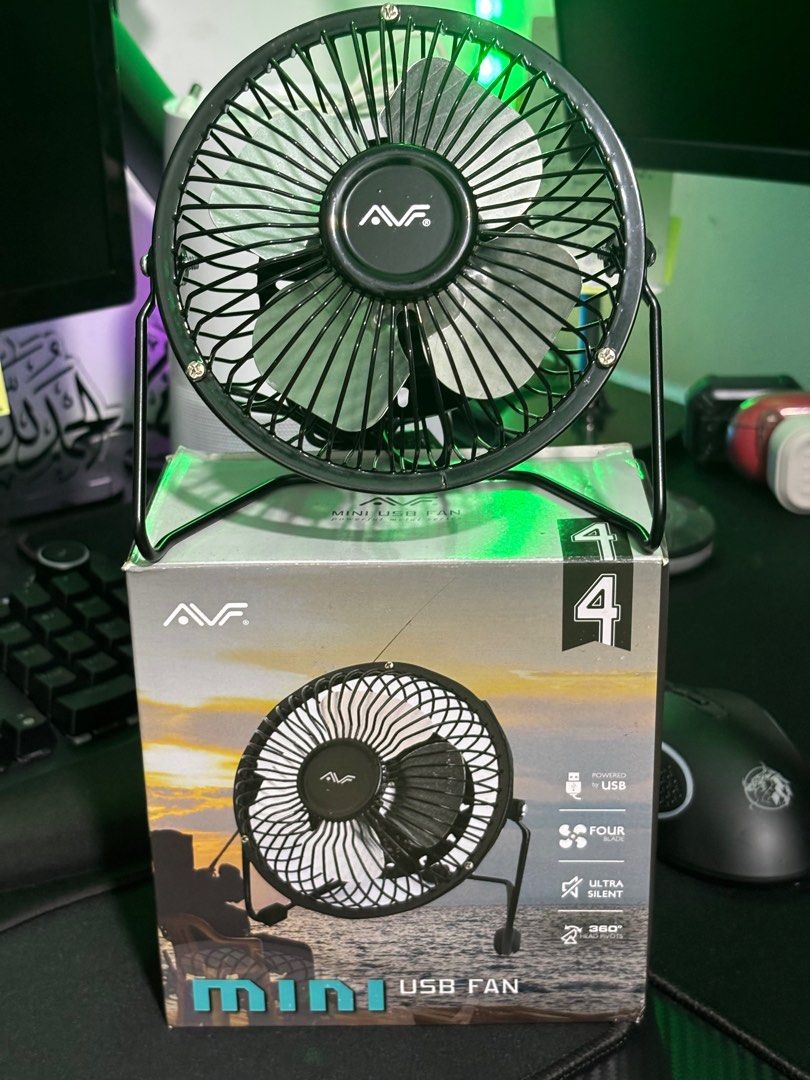 Desktop / Mini USB Fan, Furniture & Home Living, Lighting & Fans, Fans ...