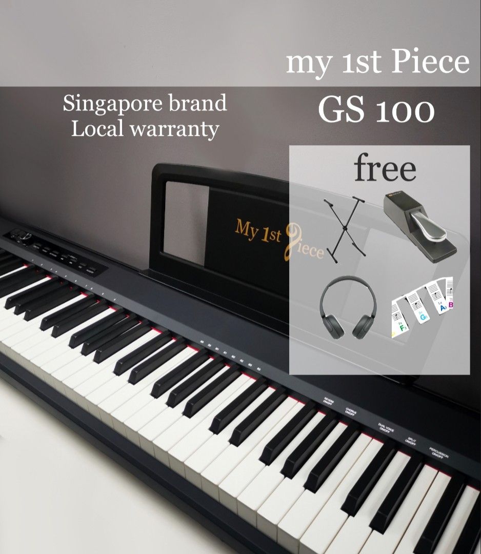 Digital piano keyboard, Hobbies & Toys, Musical Instruments on Carousell