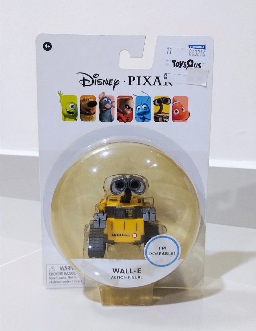 Disney Pixar Wall-E Poseable Action Figure, Hobbies & Toys, Toys ...