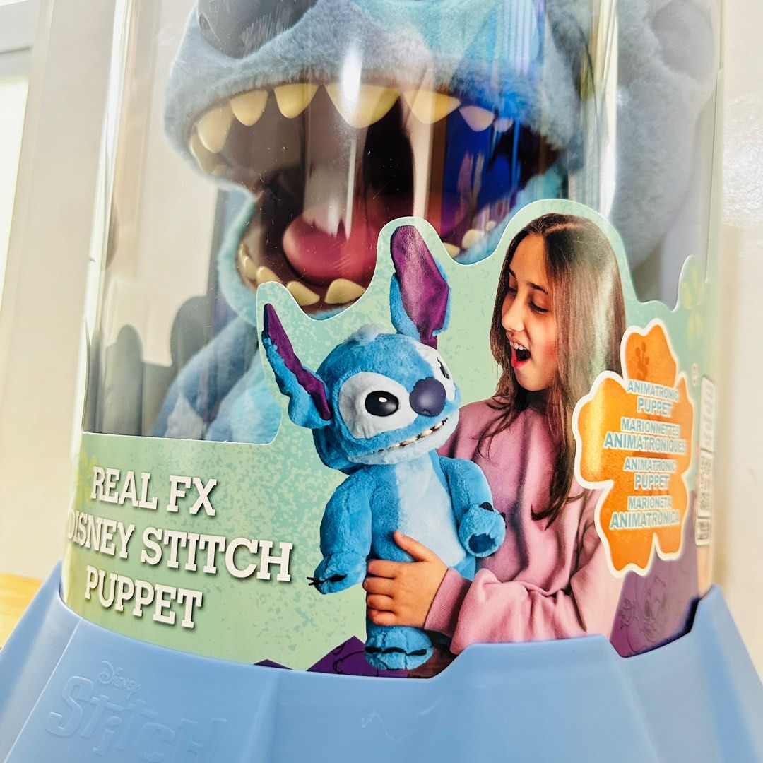 Disney 1:1 Stitch Real FX Puppet, Hobbies & Toys, Toys & Games on Carousell
