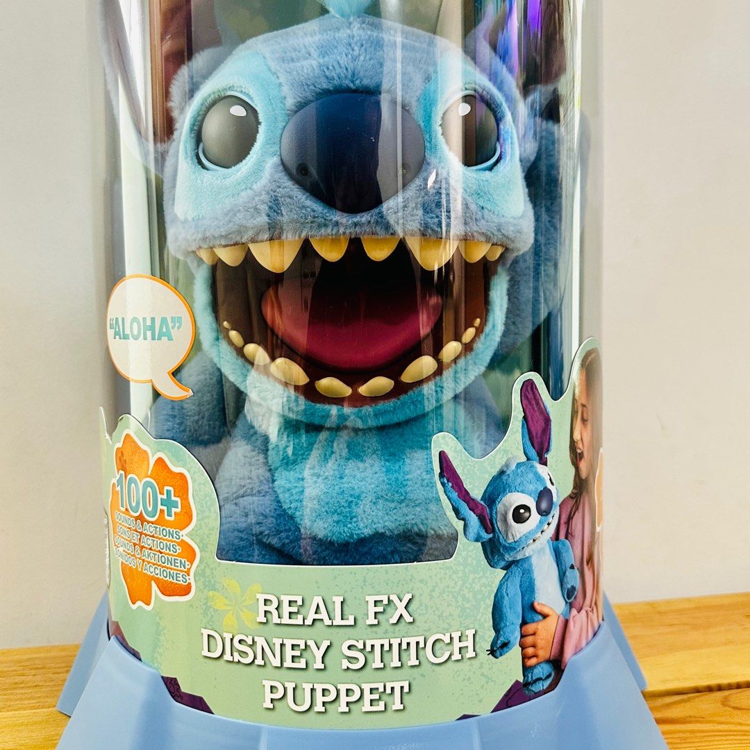 Disney 1:1 Stitch Real FX Puppet, Hobbies & Toys, Toys & Games on Carousell