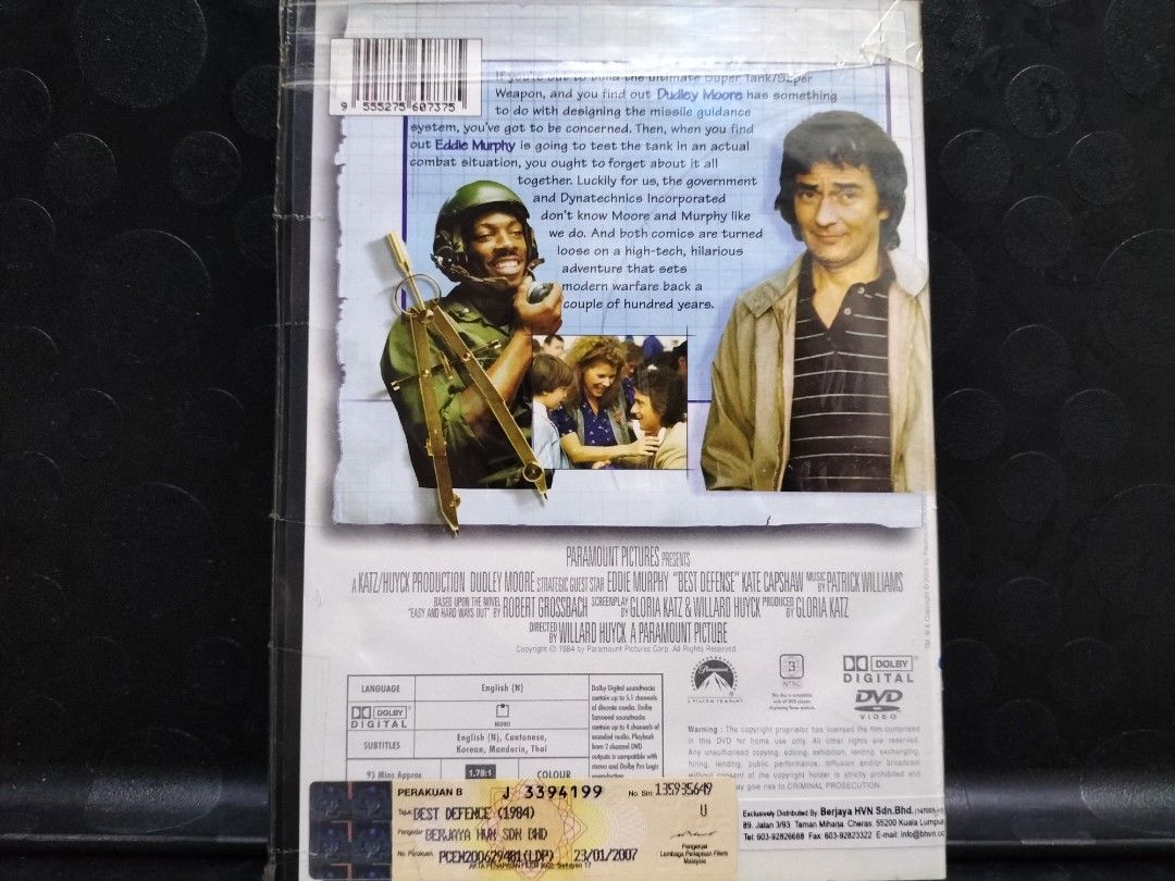 Dvd Best Defense Movie., Hobbies & Toys, Music & Media, CDs & DVDs on ...