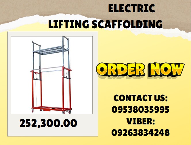 ELECTRIC LIFTING SCAFFOLDING, Commercial & Industrial, Industrial ...