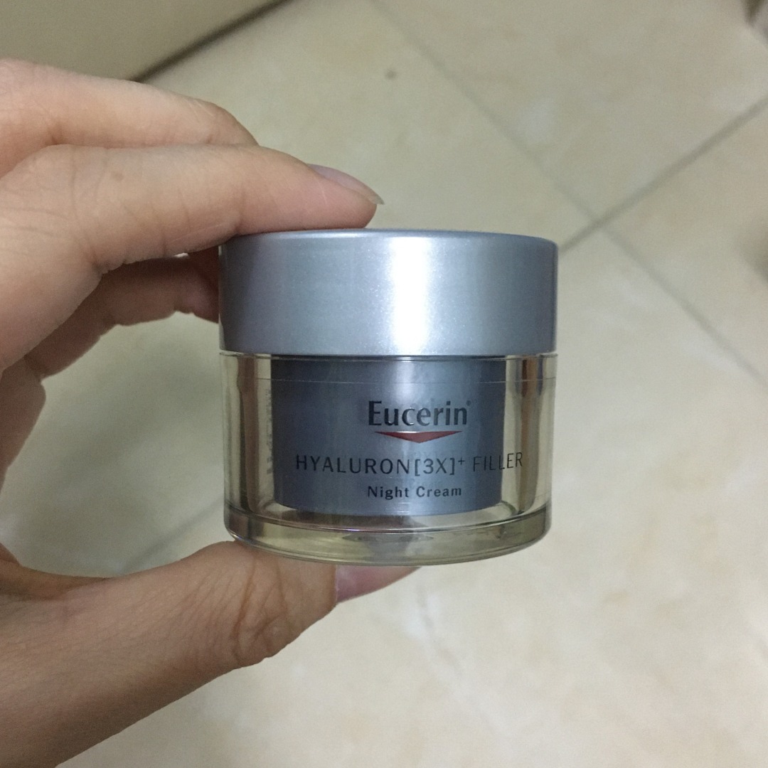 Eucerin Hyaluron [3X]+ Filler Night Cream 20 ml, Beauty & Personal Care, Face, Face Care on ...
