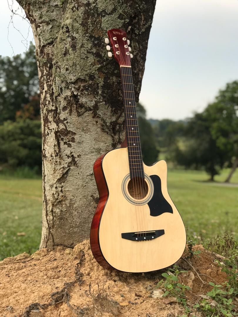 Evo 38 inch Acoustic Guitar, Everything Else, Others on Carousell