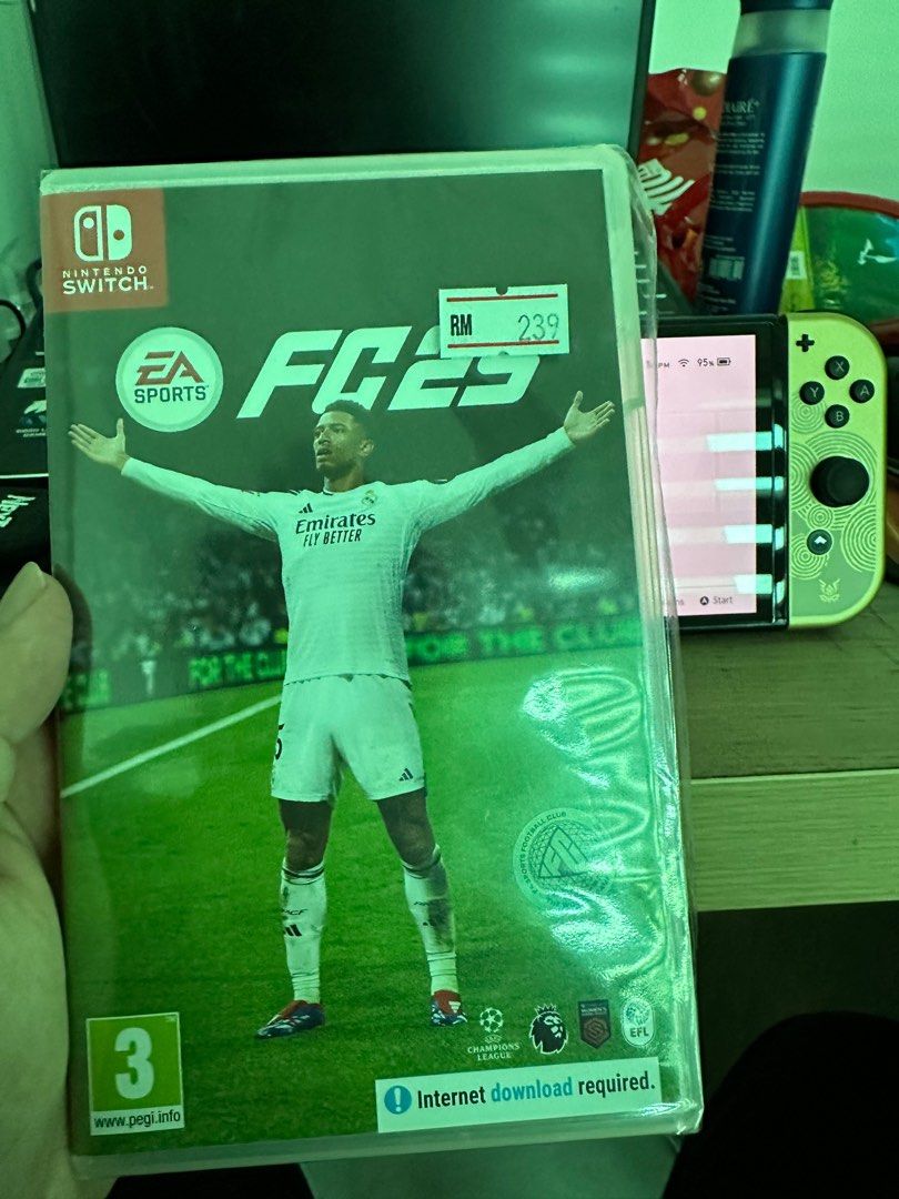 FC25 & Zelda TOK Switch Game (USED), Video Gaming, Video Games ...