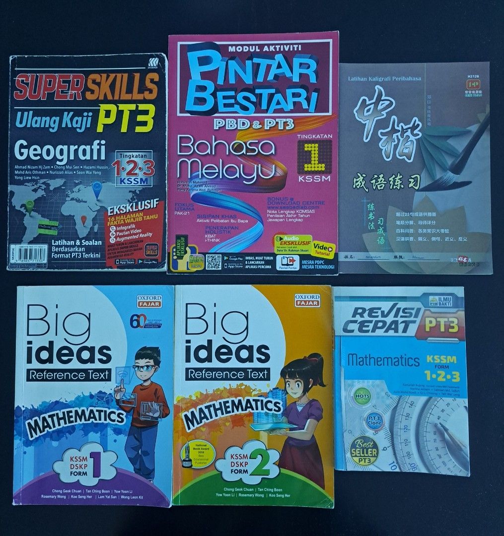 Form 123 Tingkatan 123 Reference Books, Hobbies & Toys, Stationery ...