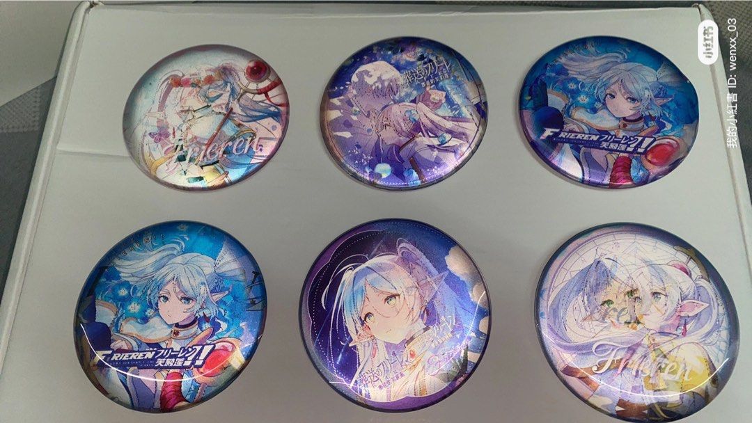 Frieren: Beyond Journey's End Badge/Cards/Laser Stamp/Lomo葬送的芙莉莲 ...