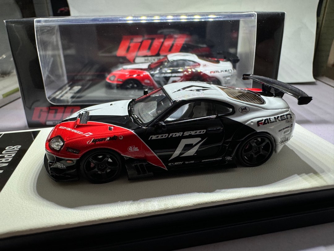 GDO 1/64 Supra A80Z NFS livery, Hobbies & Toys, Toys & Games on Carousell