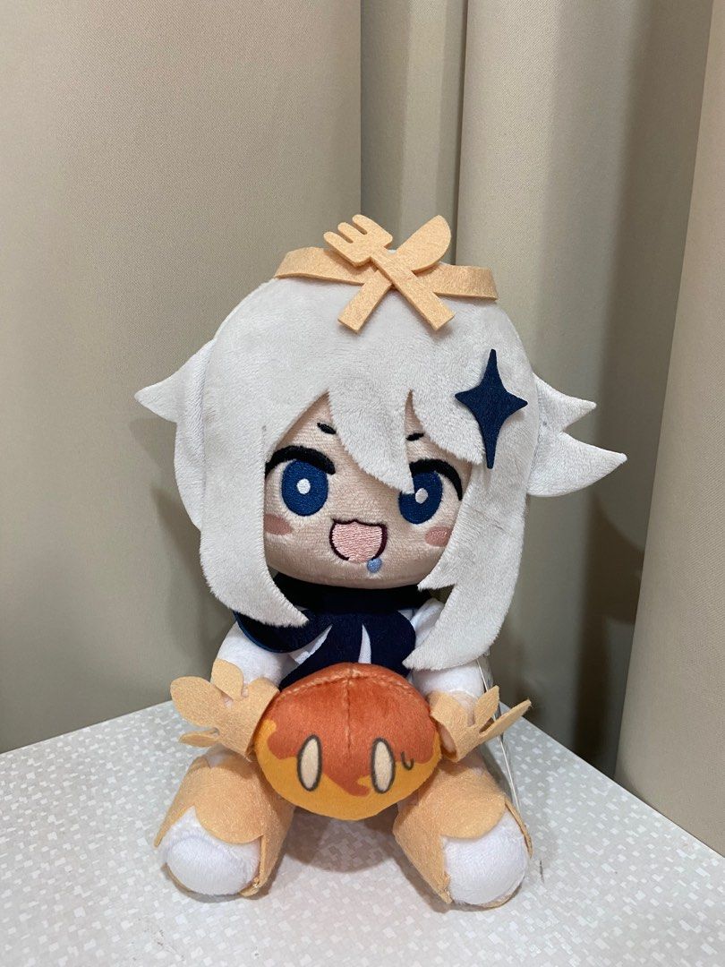 Genshin Impact Paimon Pyro Slime Plush, Babies & Kids, Infant Playtime ...