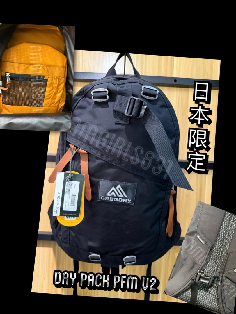 Gregory day pack black PFM V2, 男裝, 袋, 背包 - Carousell