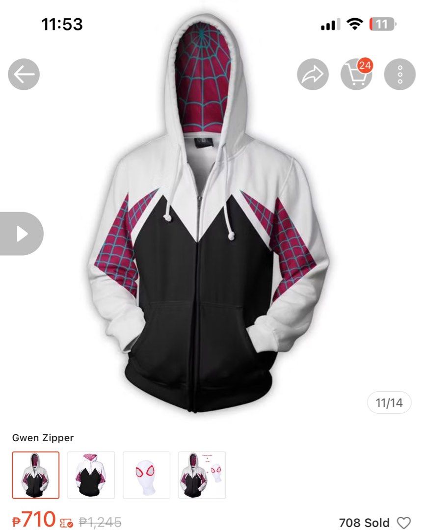 Gwen Stacy / Ghost spider / spiderman gwen halloween adult costume ...