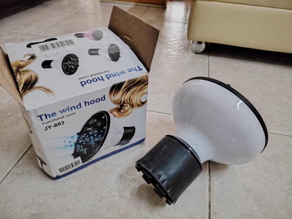 Hair Blow Dryer -The Wind Hood Functional Cover, Beauty & Personal Care ...