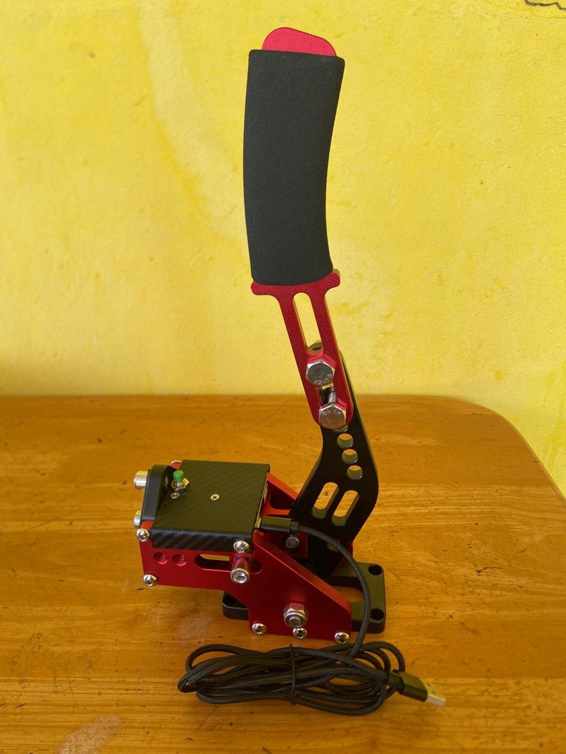 Handbrake for PS4/PS5 (Thrustmaster T300) and PC, Video Gaming, Gaming ...