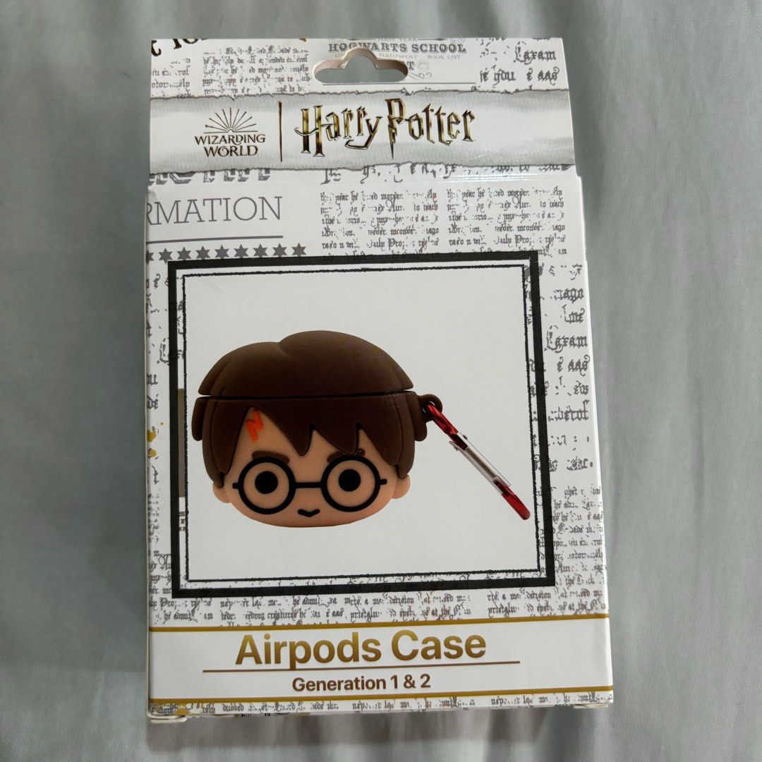 Harry Potter head Apple Airpods case generation 1 and 2, Audio ...