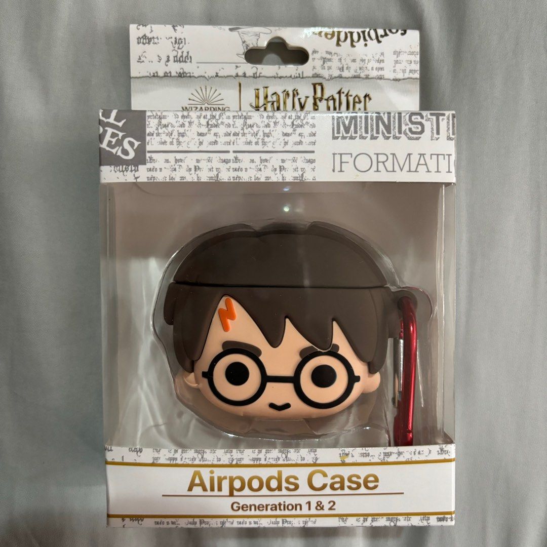 Harry Potter head Apple Airpods case generation 1 and 2, Audio ...
