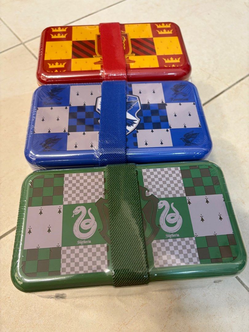 Hogwarts Harry Potter Bento Food Container Gryffindor Slytherin ...
