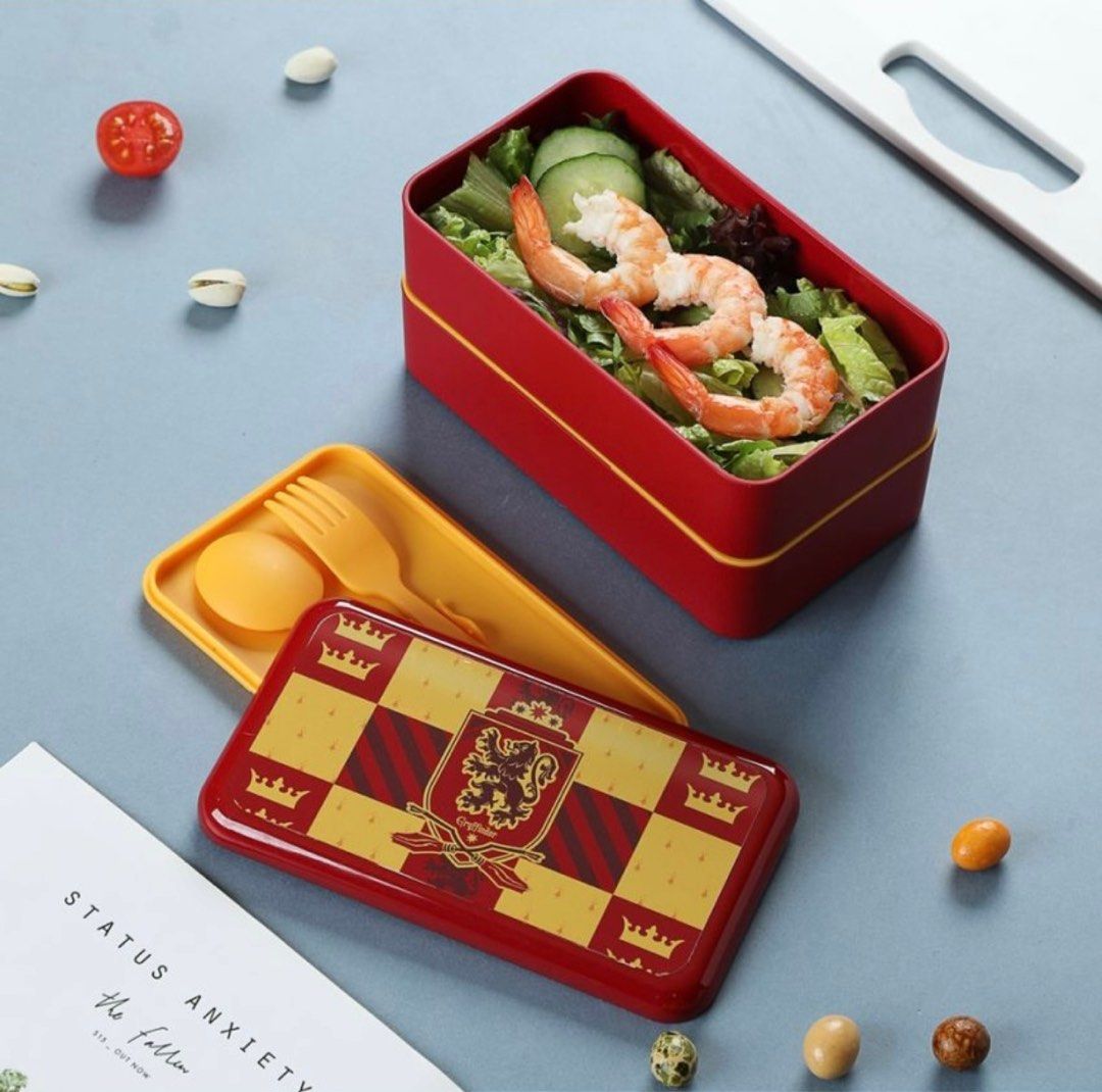 Hogwarts Harry Potter Bento Food Container Gryffindor Slytherin ...