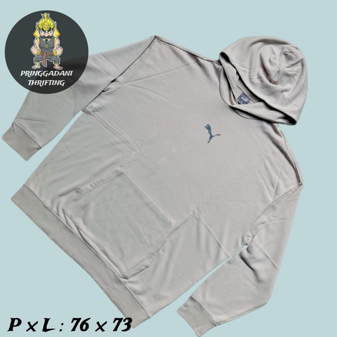 Hoodie Puma Center Logo Cream Edition. Bukan carhartt stone island adidas vans new balance ...