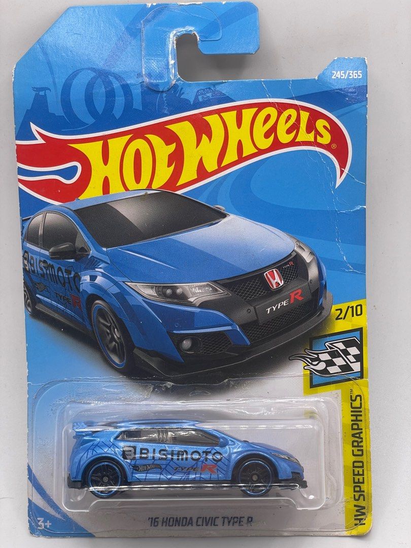 Hotwheels Honda Civic Type R, Hobbies & Toys, Toys & Games on Carousell