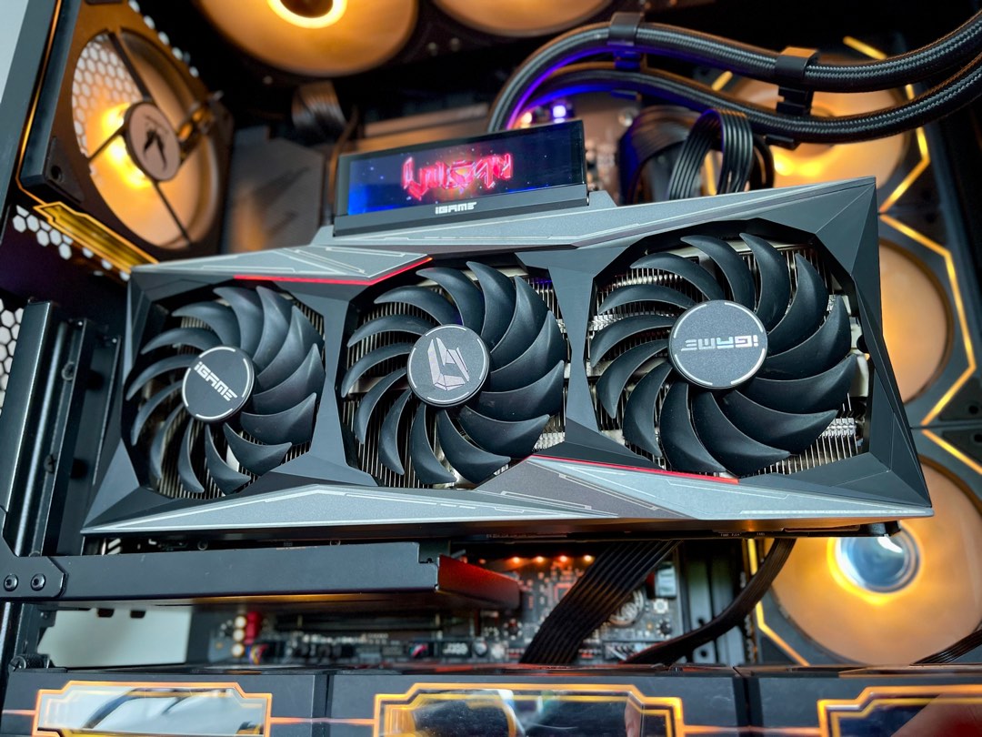 iGame Vulcan RTX 3070 Ti 8GB With LCD Monitor GPU | Graphics Card ...