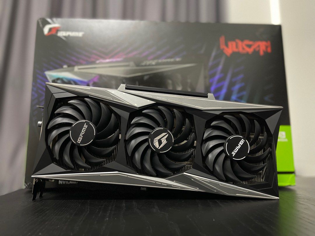 iGame Vulcan RTX 3070 Ti 8GB With LCD Monitor GPU | Graphics Card ...